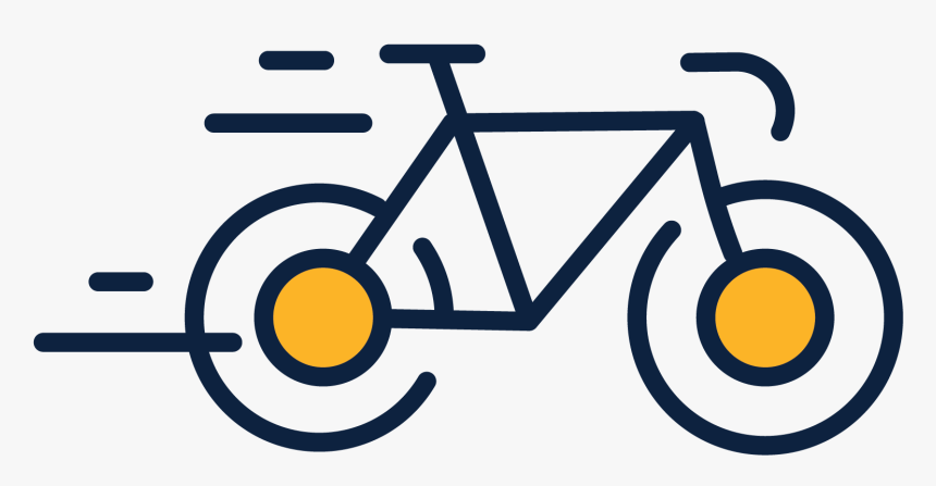 Ride Bike Icon - Bicycle, HD Png Download , Transparent Png Image - PNGitem