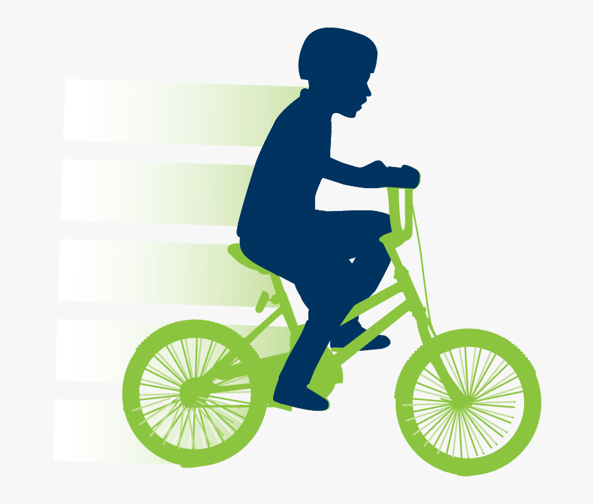 Riding Icon - Ride2school - Height Of Bicycle, HD Png Download ...