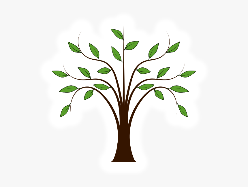 Tree With Leaf Clipart, HD Png Download , Transparent Png Image - PNGitem