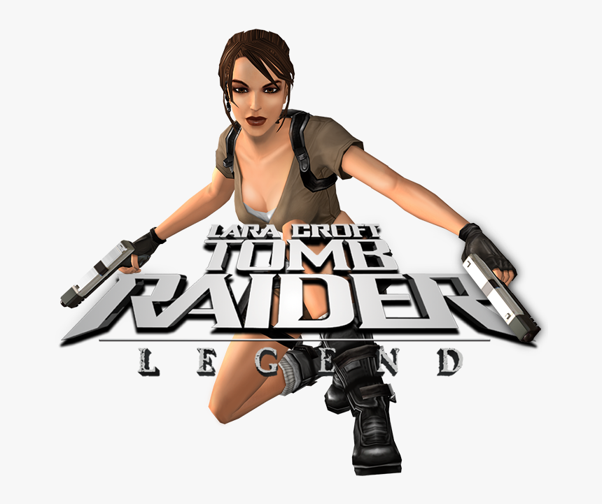 Lara Croft Tomb Raider Legend Logo, HD Png Download , Transparent Png ...