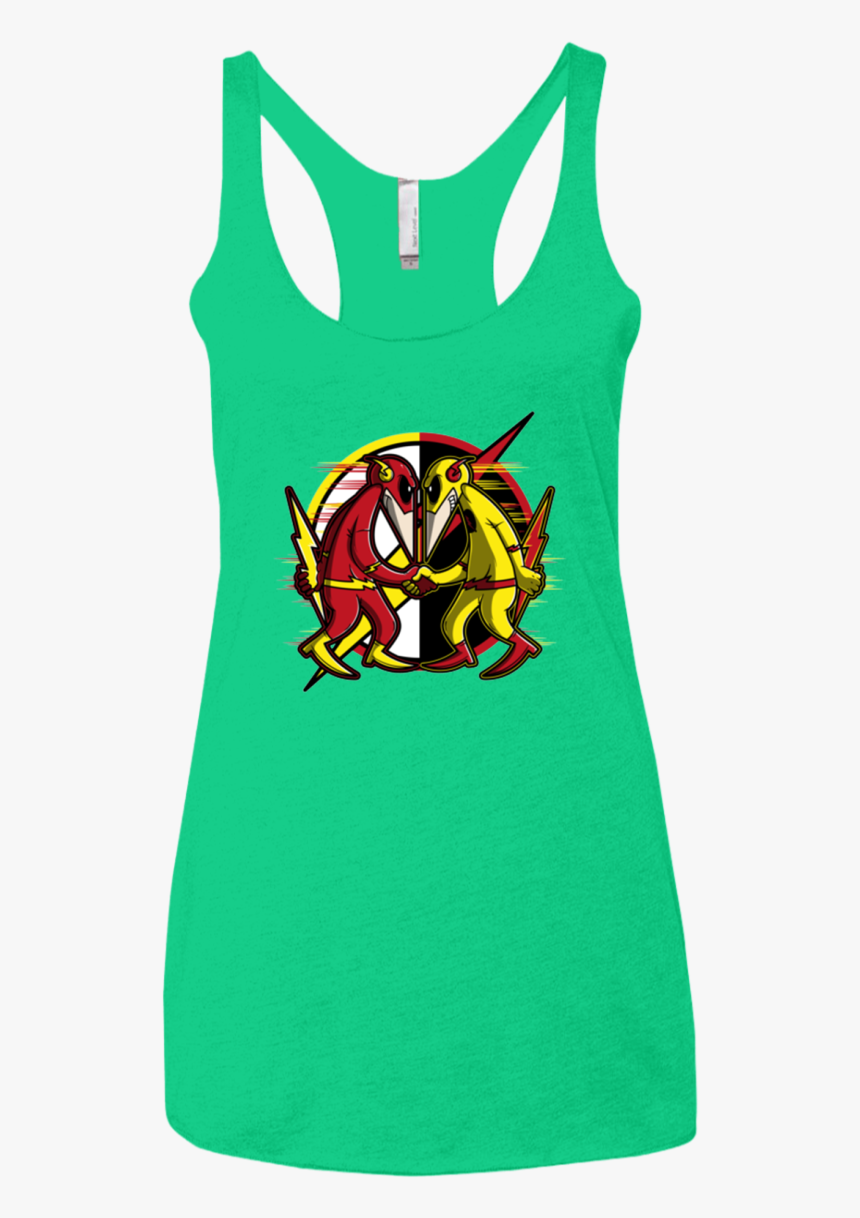 Flash Vs Reverse Women S Triblend Racerback Tank - Shirt, HD Png ...