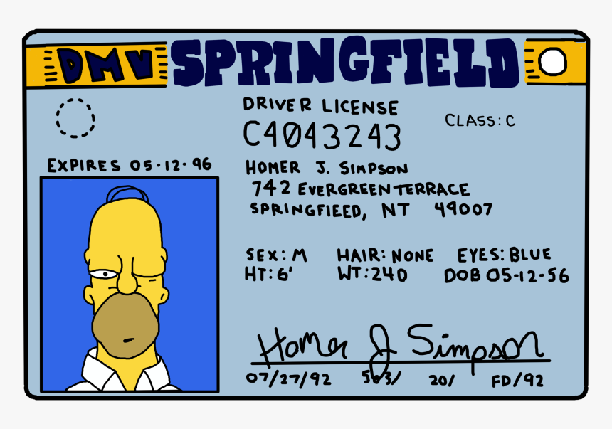 Drivers License, HD Png Download , Transparent Png Image - PNGitem