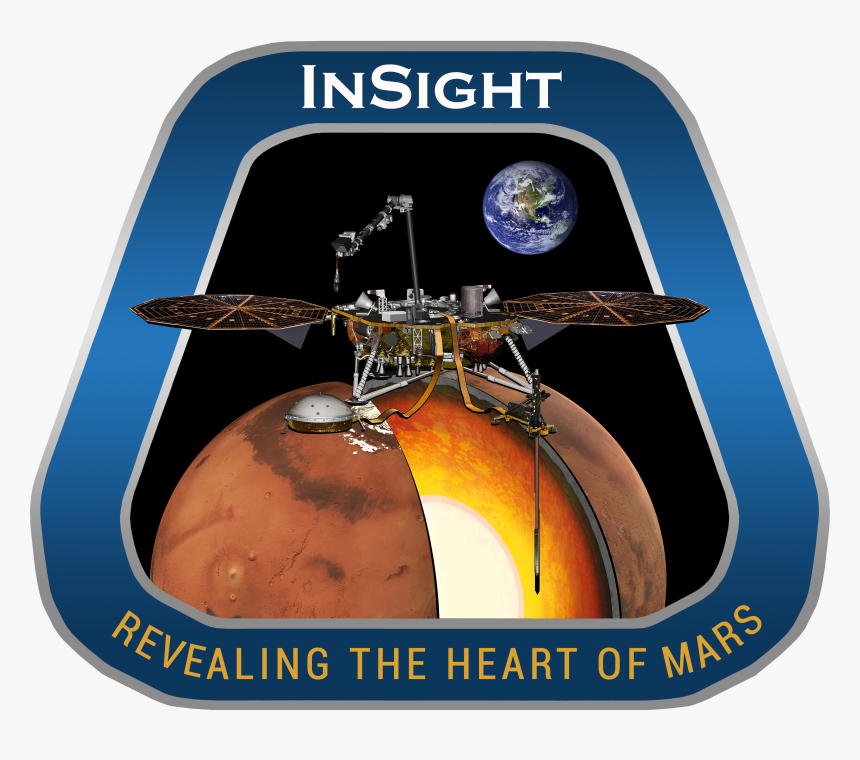 Nasa Insight Mission Patch, HD Png Download , Transparent Png Image ...