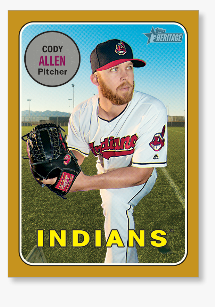 Cody Allen Baseball Card, HD Png Download , Transparent Png Image - PNGitem
