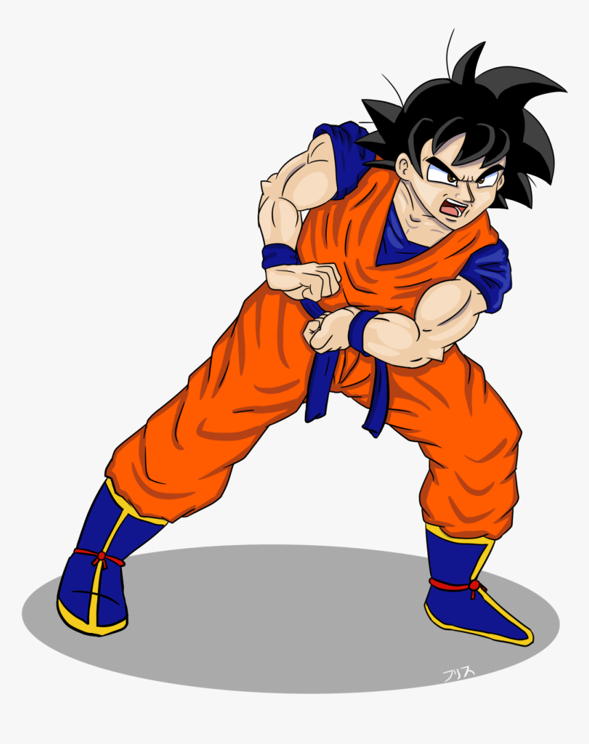 Goku - Cartoon, HD Png Download , Transparent Png Image - PNGitem