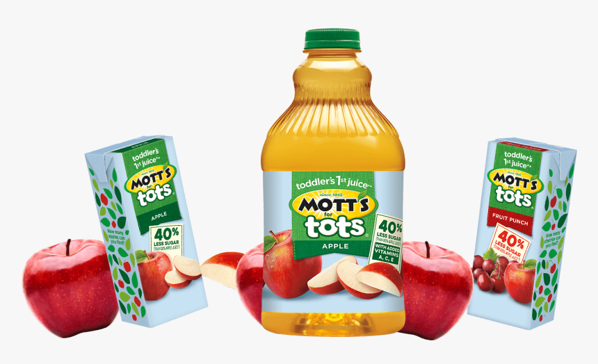 Motts Tots Apple Juice, HD Png Download , Transparent Png Image - PNGitem