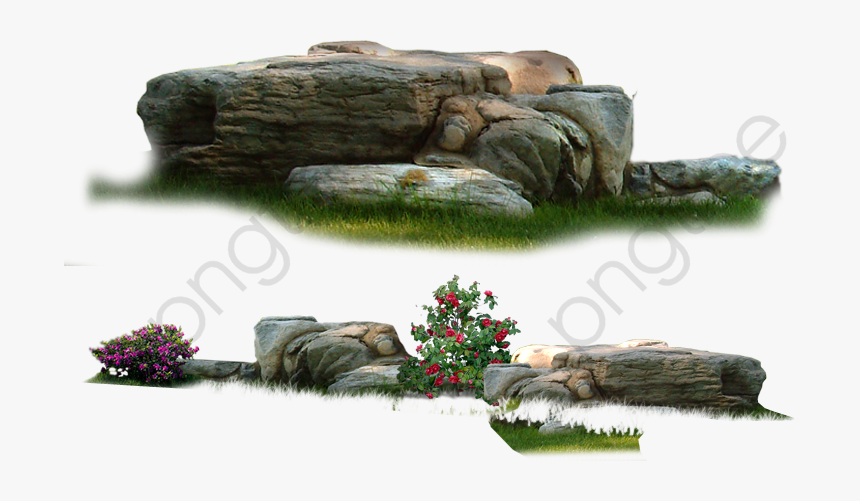 Stone Natural - Landscape Garden Png, Transparent Png , Transparent Png ...