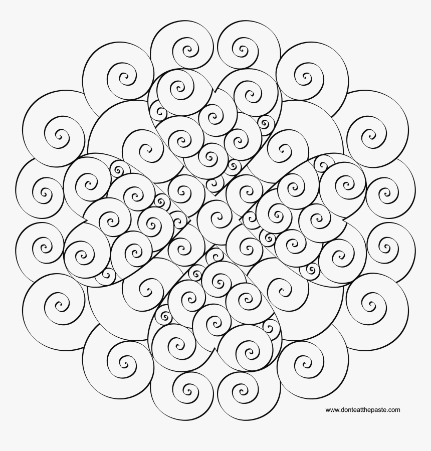 Simple Swirl Patterns Png Download , Png Download, Transparent Png ...