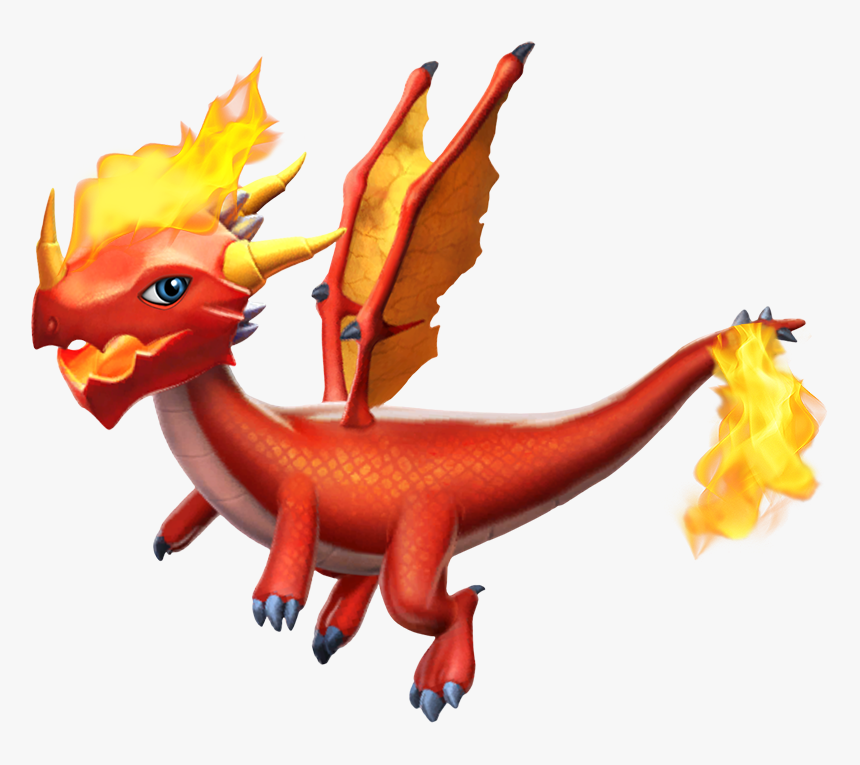 Dragon Mania Fire Dragon, HD Png Download , Transparent Png Image - PNGitem