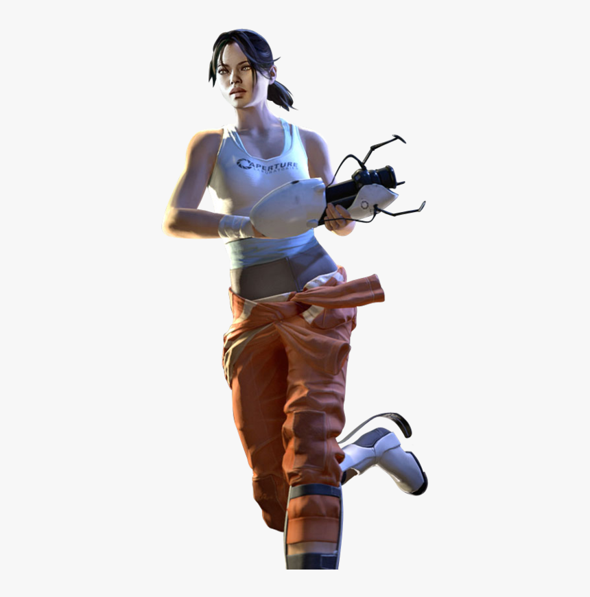 Chell - Portal 2 Chell, HD Png Download , Transparent Png Image - PNGitem