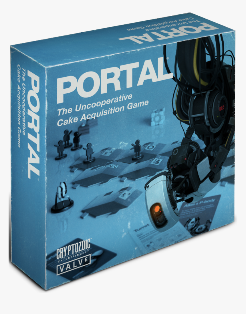 Portalgame - Play The Uncooperative Portal Board Game, HD Png Download ...