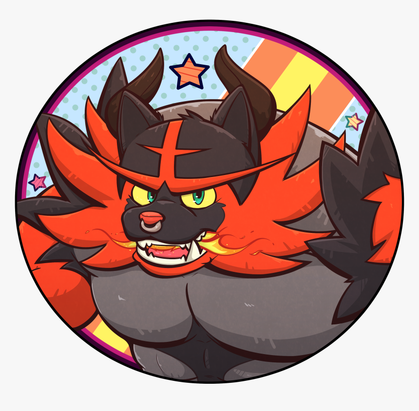 Pokemon Icon Incineroar - Pokemon Incineroar Shiny Icon, HD Png ...