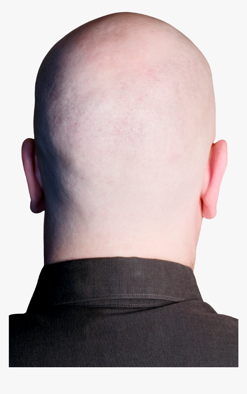 Back Of Head Png - Back Of Bald Head Transparent, Png Download ...