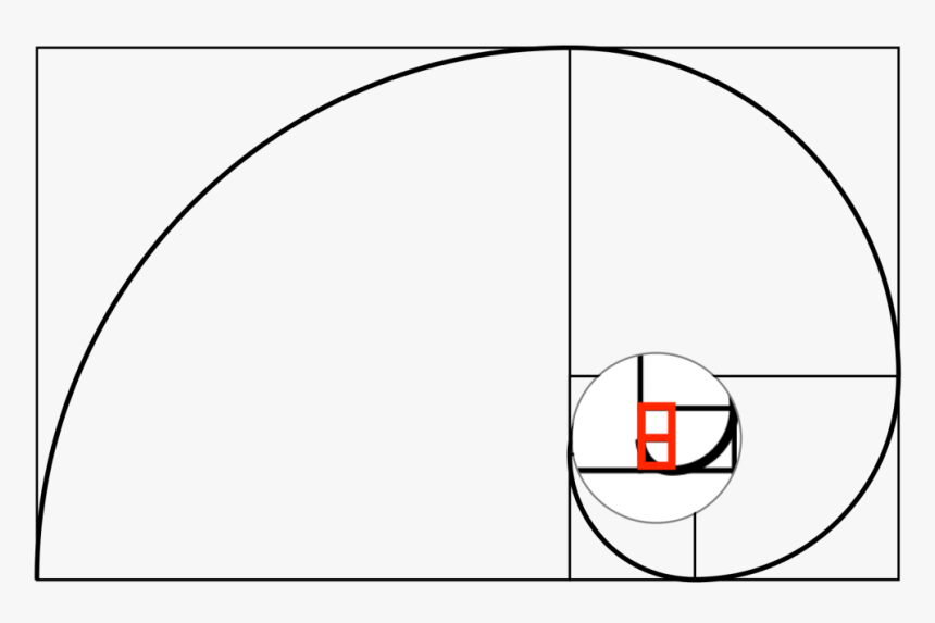 Art In Fibonacci, HD Png Download , Transparent Png Image - PNGitem