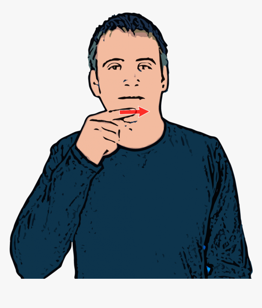 British Sign Language Boy , Png Download - British Sign Language Boy ...