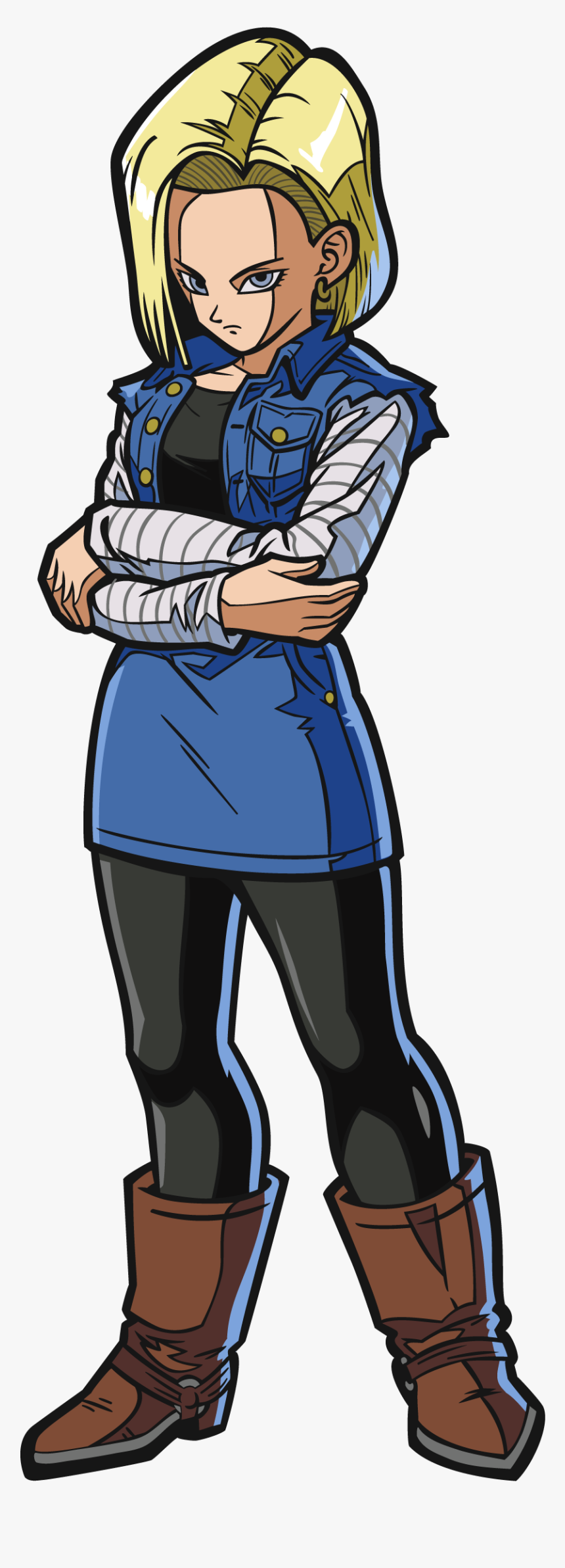 Dragon Ball Fighterz C18, HD Png Download , Transparent Png Image - PNGitem