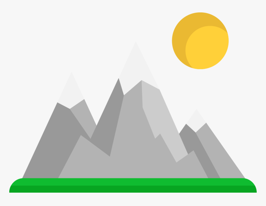 Mountain Flat Icon Png, Transparent Png , Transparent Png Image - PNGitem