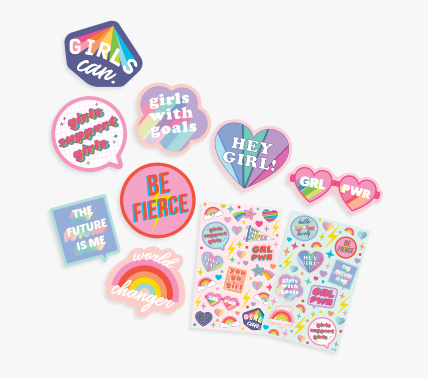 Girl Power Sticker Pack, HD Png Download , Transparent Png Image - PNGitem