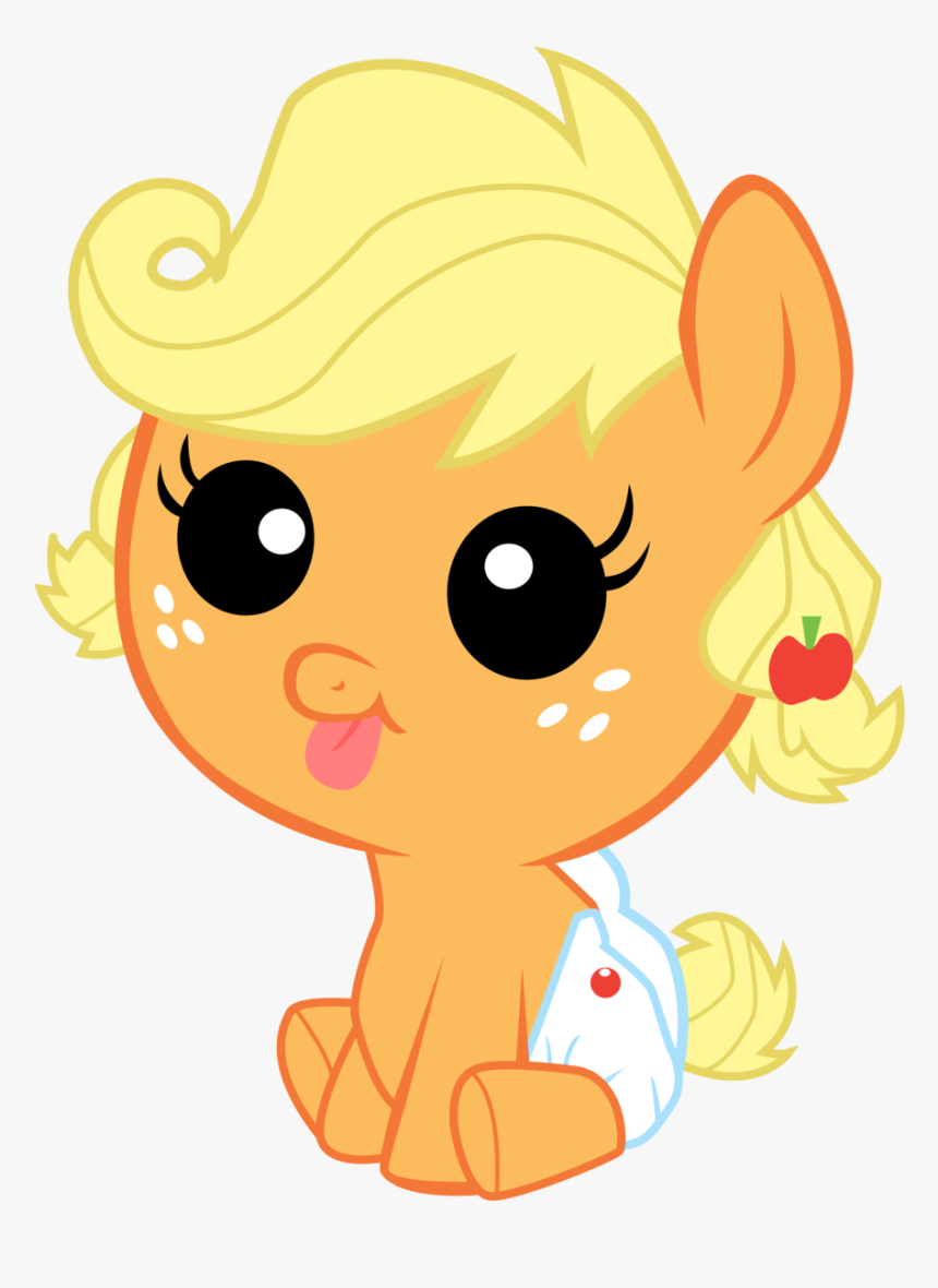 Zt5ea4h - My Little Pony Apple Jack Baby, HD Png Download , Transparent ...