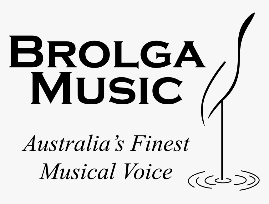 02 Brolga Music Vector Logo - Scrapbooking, HD Png Download ...