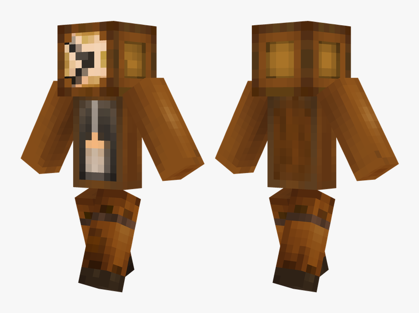 Minecraft Dark Steve Skin, HD Png Download , Transparent Png Image ...