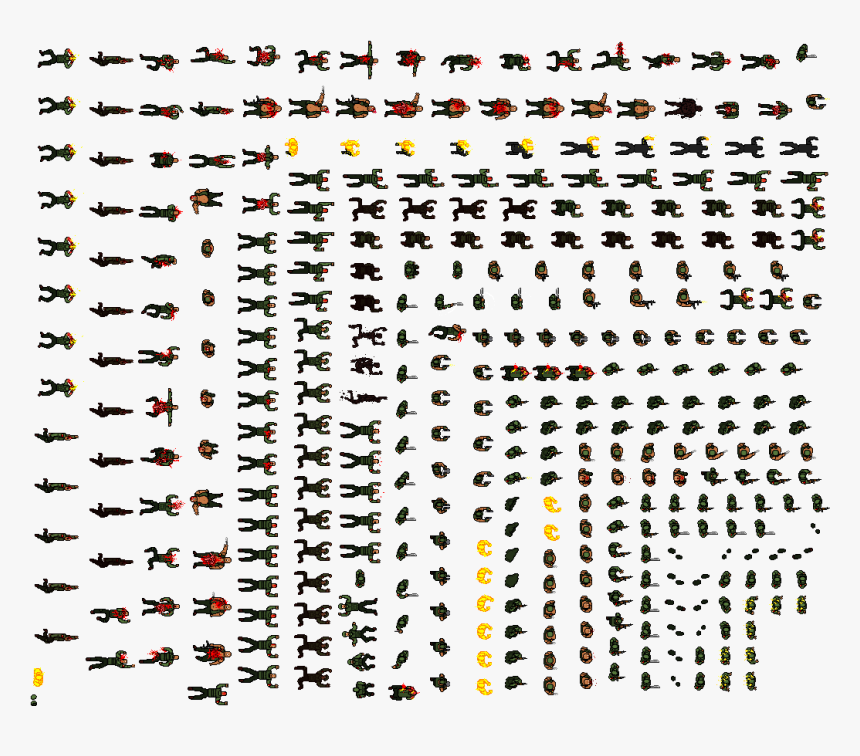 Hotline Miami Jacket Sprites, HD Png Download , Transparent Png Image ...