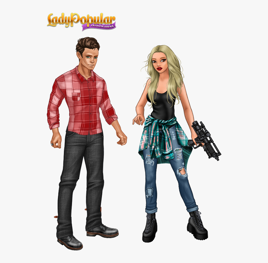 Lady Popular, HD Png Download , Transparent Png Image - PNGitem