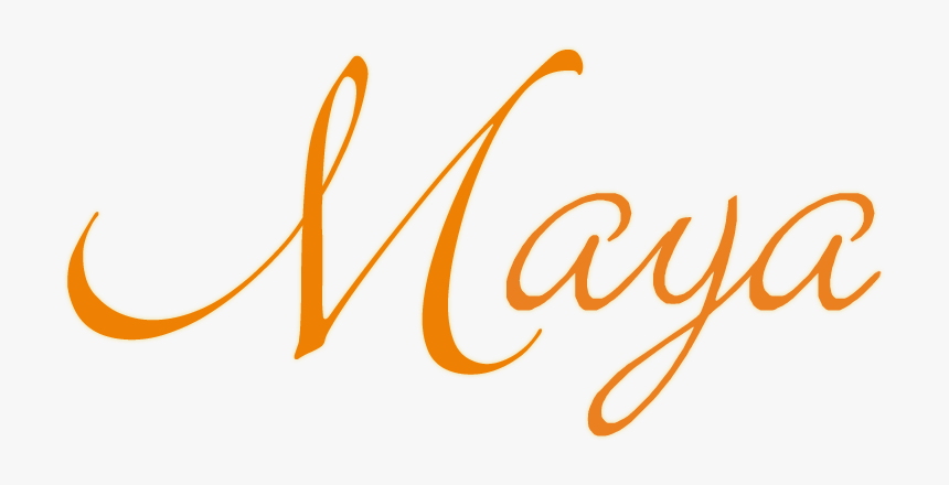 Maya - Signature For The Name Maya, HD Png Download , Transparent Png ...