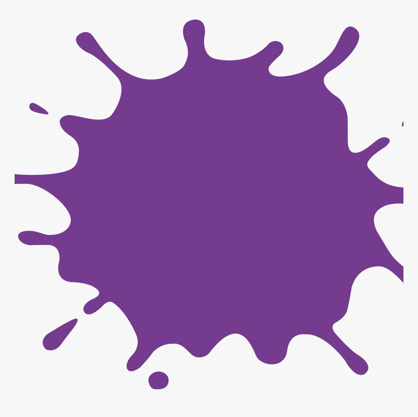 Purple Splat - Nickelodeon Disney, HD Png Download , Transparent Png ...