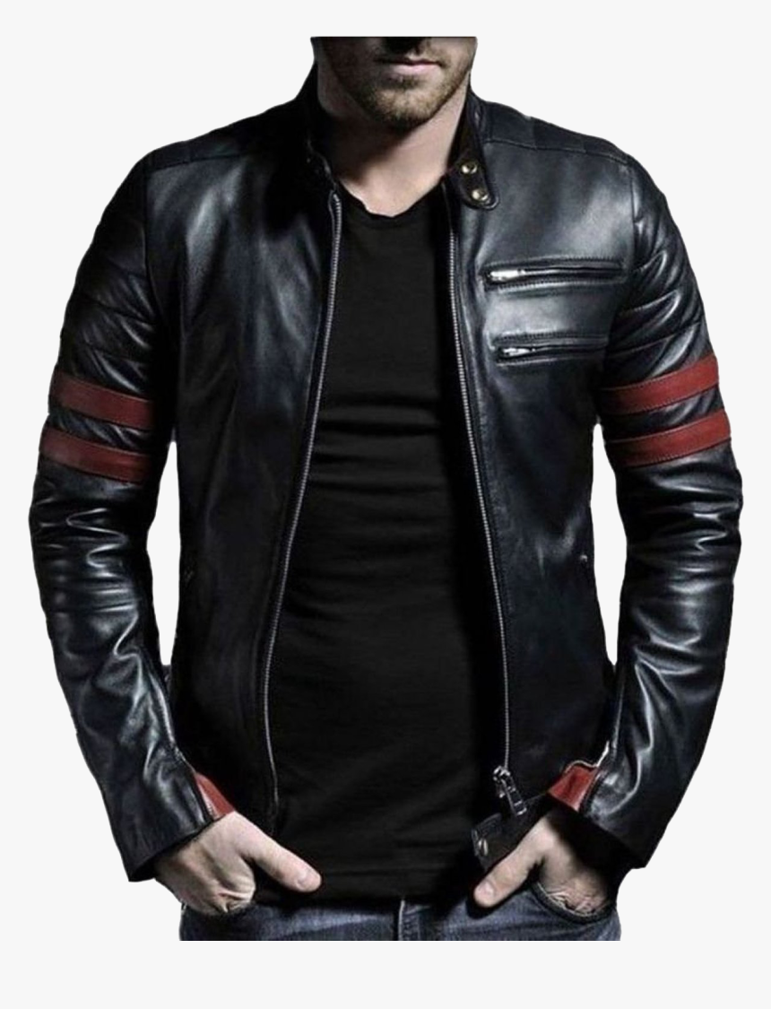 Leather Jacket For Men Png Image Download - Leather Jacket, Transparent ...