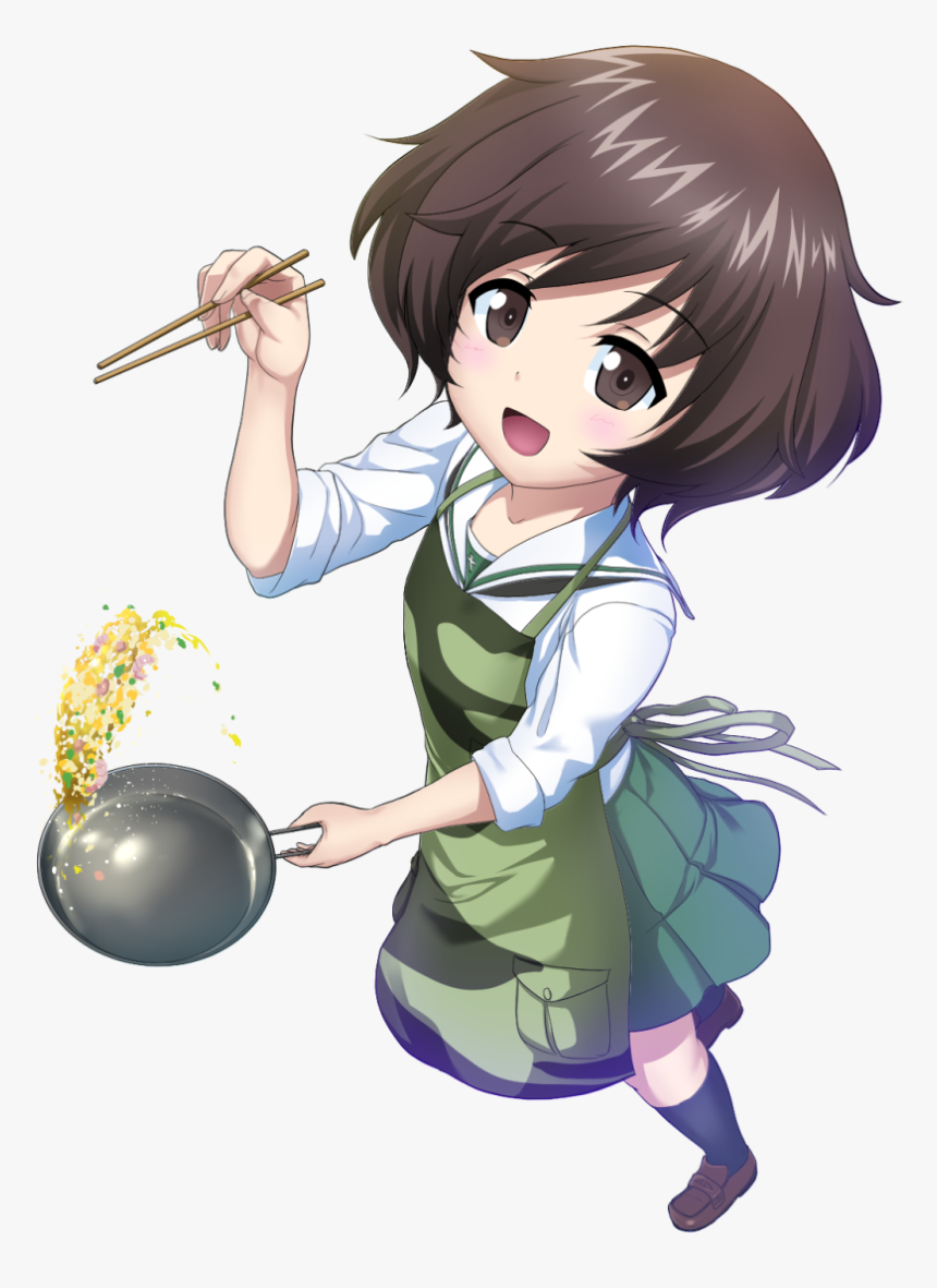 Girls Und Panzer Yukari Akiyama Render, HD Png Download , Transparent ...
