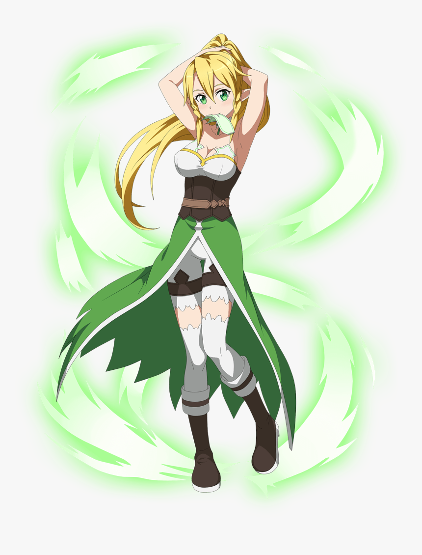 Leafa [sword Art Online] - Sao Leafa, HD Png Download , Transparent Png ...