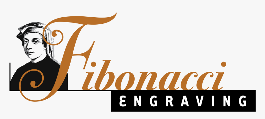 Fibonacci Engraving Logo Png Transparent - Fibonacci, Png Download ...