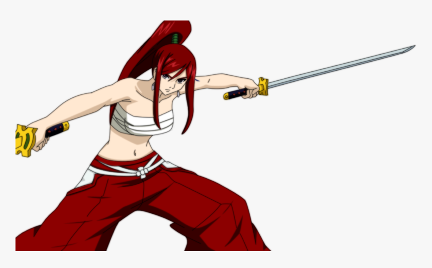 Drawing Samurai Erza Scarlet - Erza Scarlet Samurai Fairy Tail, HD Png ...