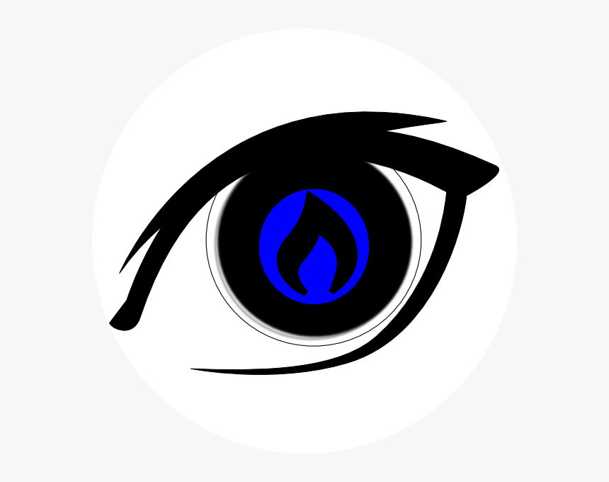 Fire In Eye Symbol, HD Png Download , Transparent Png Image - PNGitem