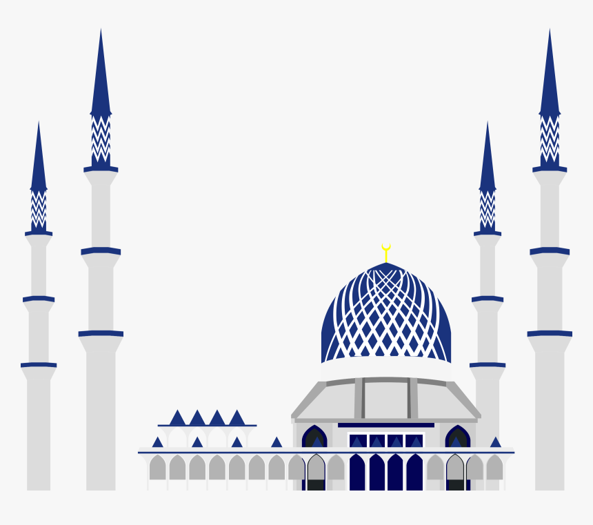 Mosque Png Available In Different Size - Masjid Shah Alam Vector ...