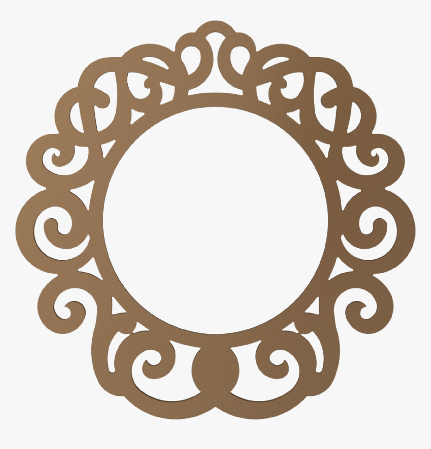 Mdf Mirror Frames - Circle, HD Png Download , Transparent Png Image ...