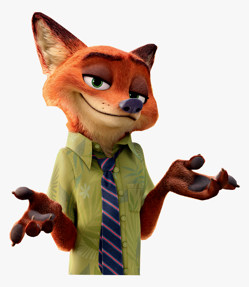 Fox - Nick Wilde Transparent, HD Png Download , Transparent Png Image ...