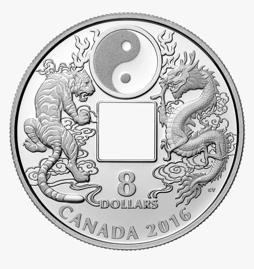 Canada 2016 Silver $8 Yin-yang Coin Reverse - 8 Dollar Canadian Coin ...