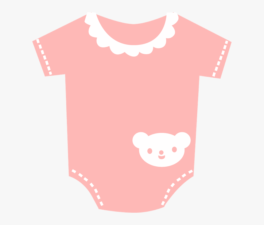 Minus Say Hello Bebe - Pink Baby Onesie Clipart, HD Png Download ...