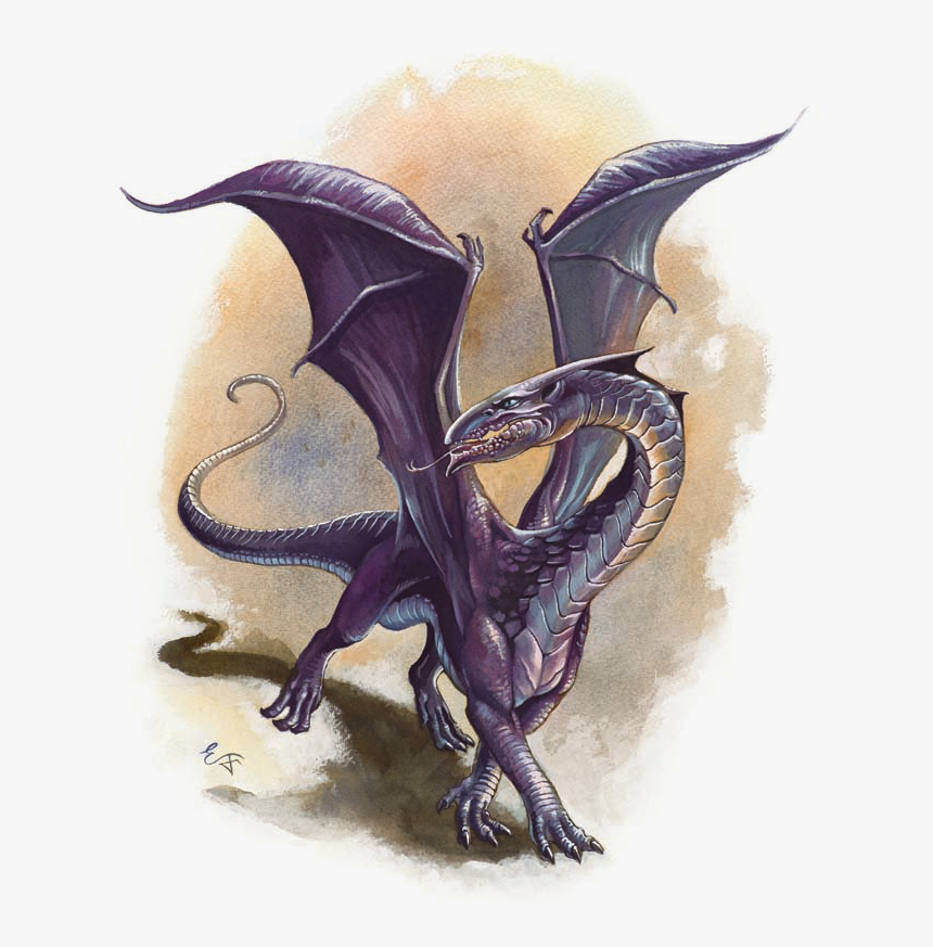 [user Posted Image] - Purple Dragon Dnd 5e, HD Png Download ...
