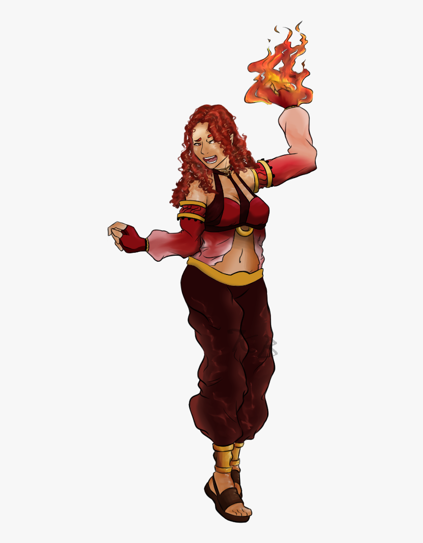 Dungeons & Dragons , Png Download - Dungeons And Dragons Fire Sorceress ...