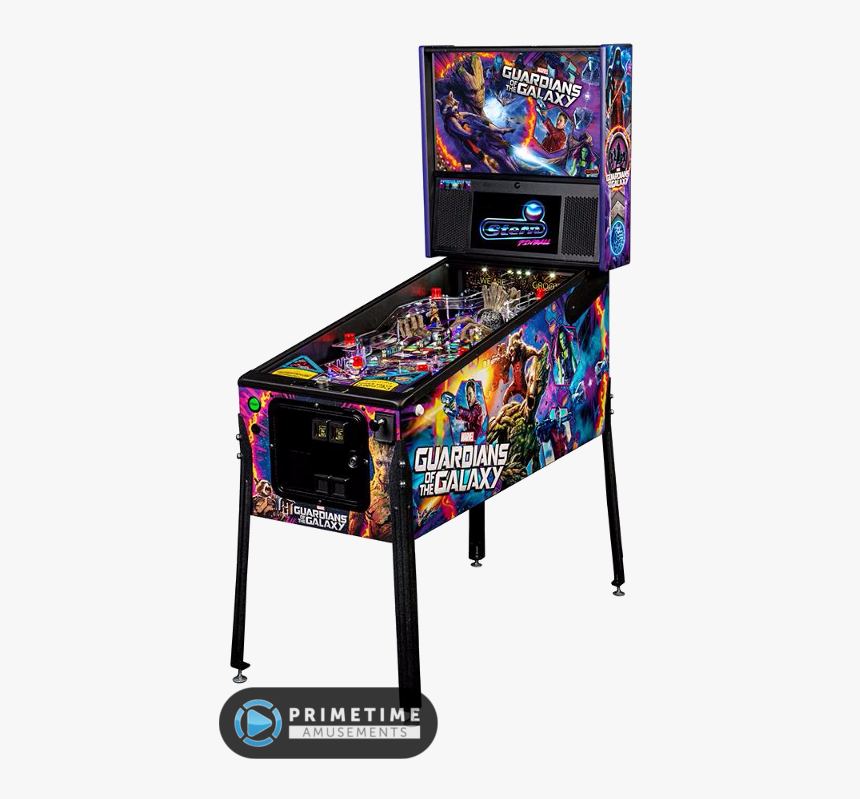 Gotg Premium - Guardians Of The Galaxy Pinball Machine, HD Png Download ...