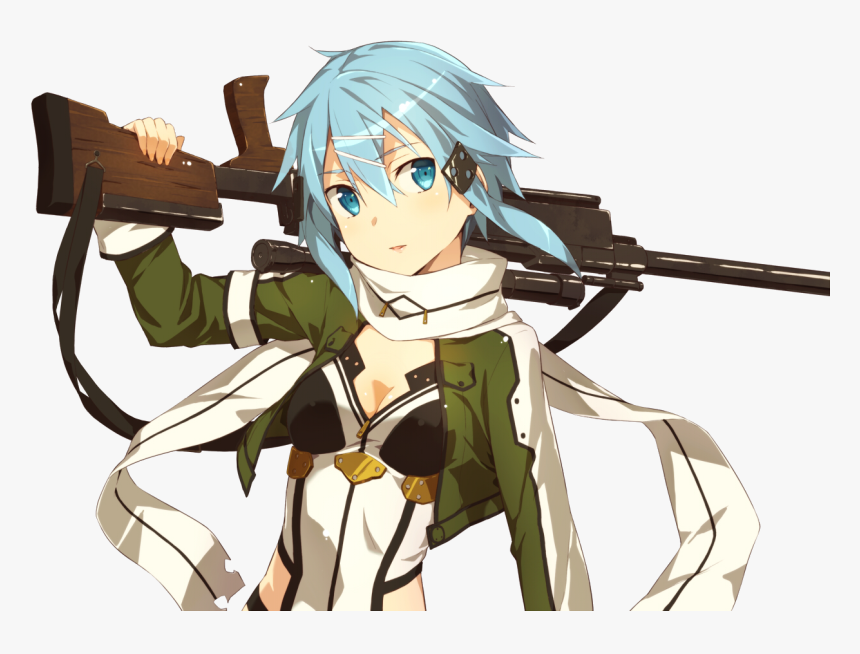 Transparent Sinon Png - Sword Art Online Sinon Transparent Background ...