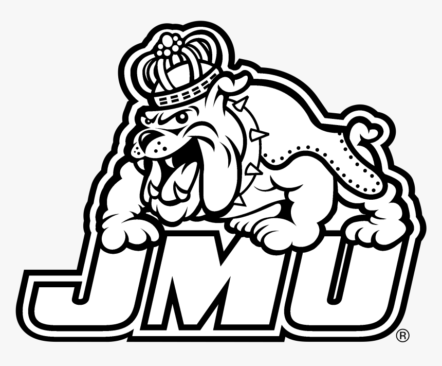James Madison Dukes Logo Black And White - Dukes James Madison ...