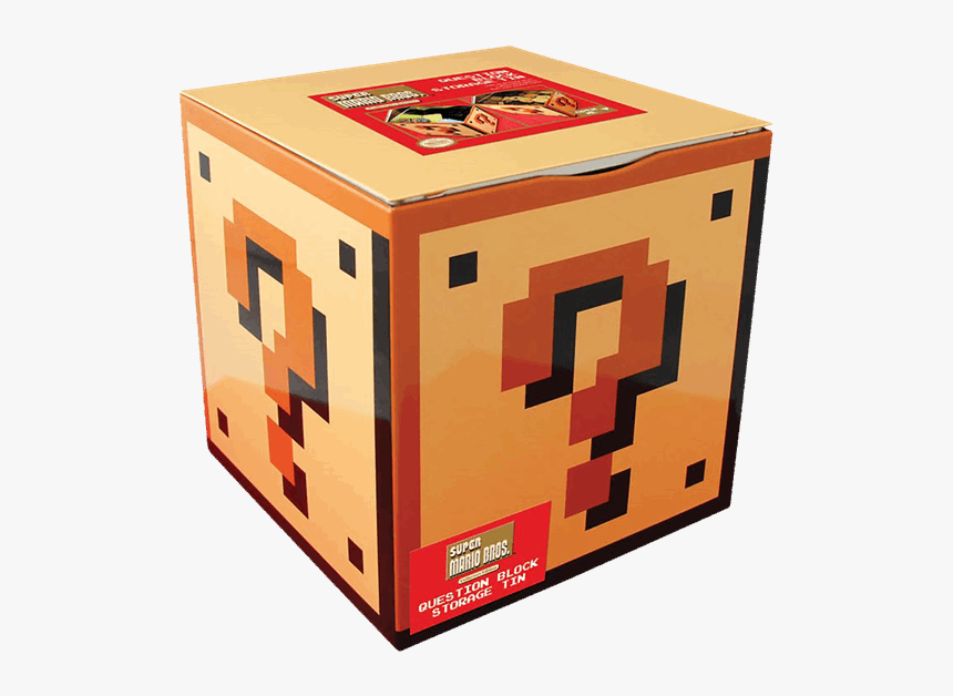 Mario Question Block Png - Nintendo Super Mario Question Block Storage ...