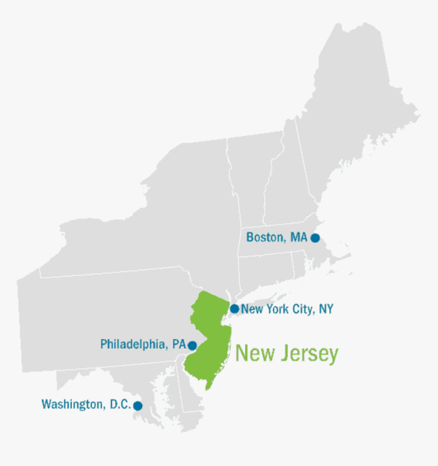 Nj Location Graphic - Map, HD Png Download , Transparent Png Image ...