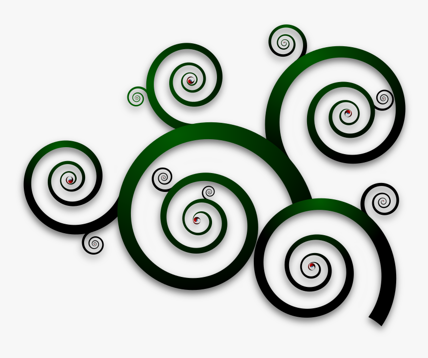 Vines Design - Curved Line Design Art, HD Png Download , Transparent ...
