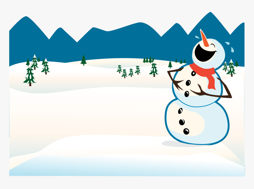 Snowman Clipart Snowman Laughing, HD Png Download , Transparent Png ...