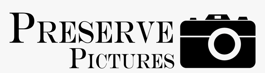 Preserve Pictures Logo V3 - Black-and-white, HD Png Download ...